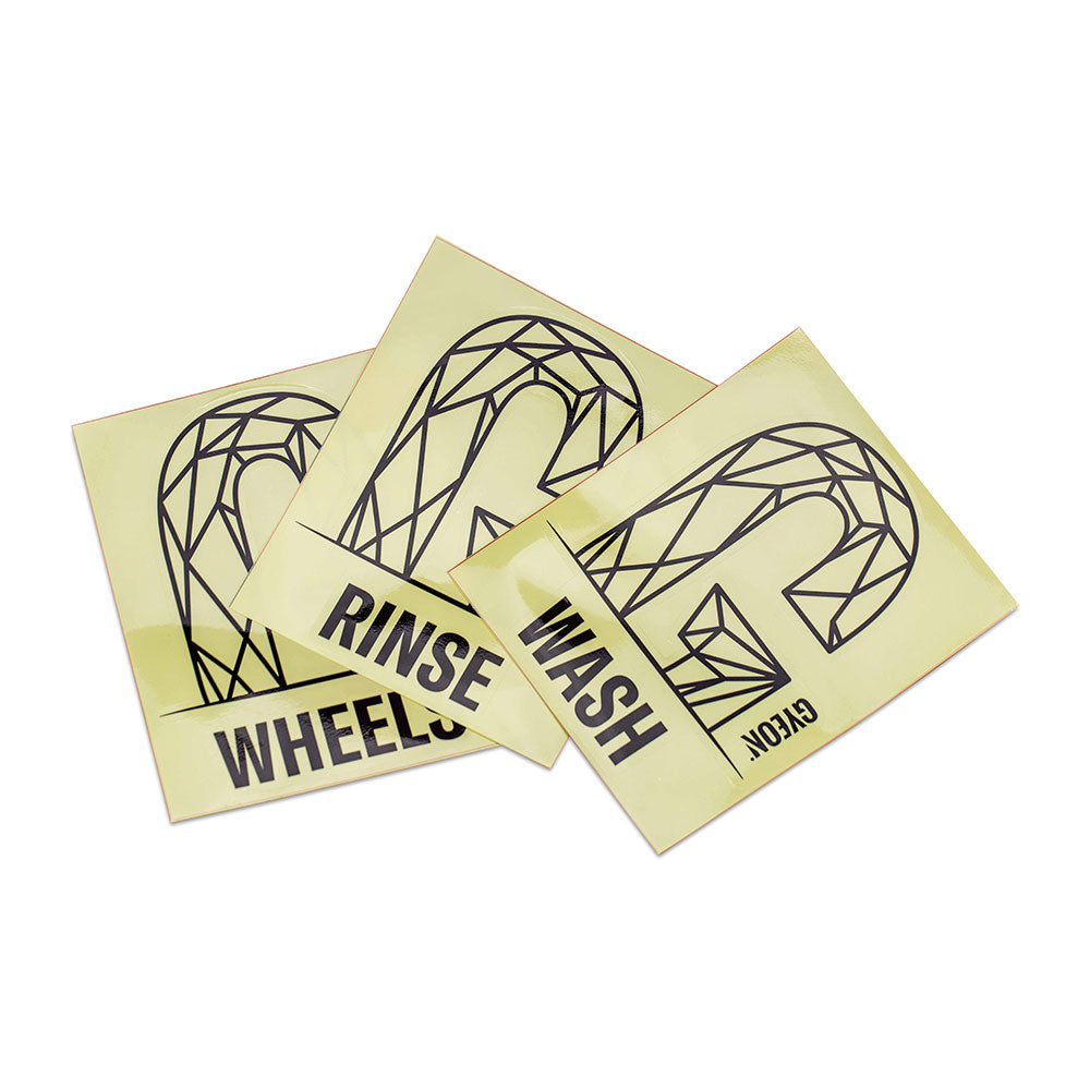 Gyeon 3 Bucket Sticker Set | Product
